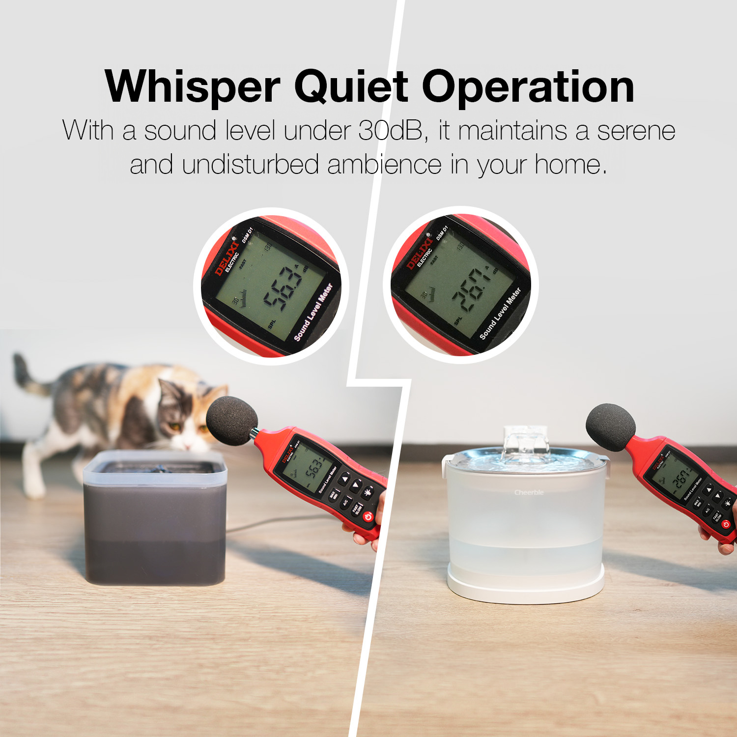 Cheerble E1+ Pet Fountain - Petdirect