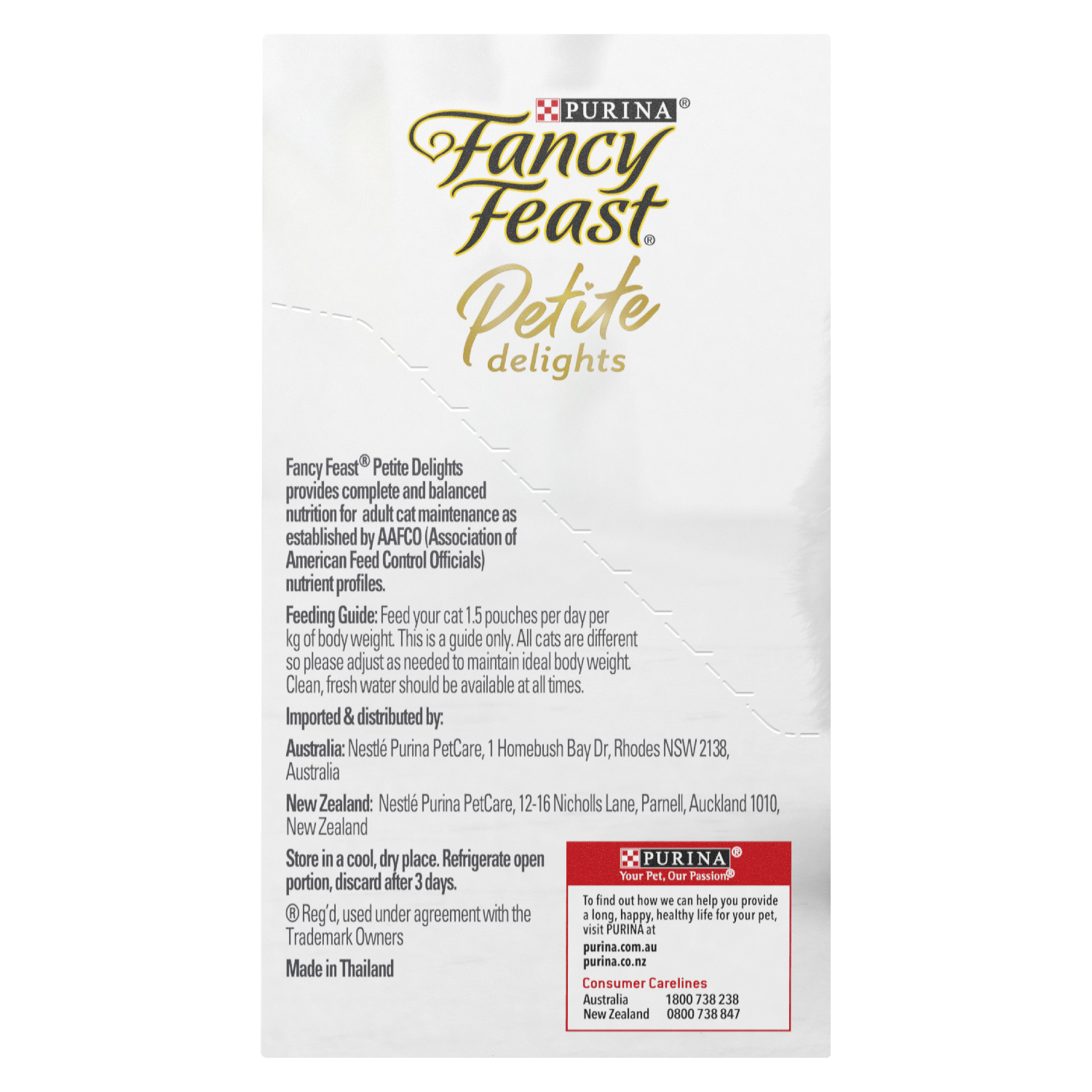 Fancy Feast Petite Delights Chicken Tuna & Turkey Wet Cat Food Variety ...