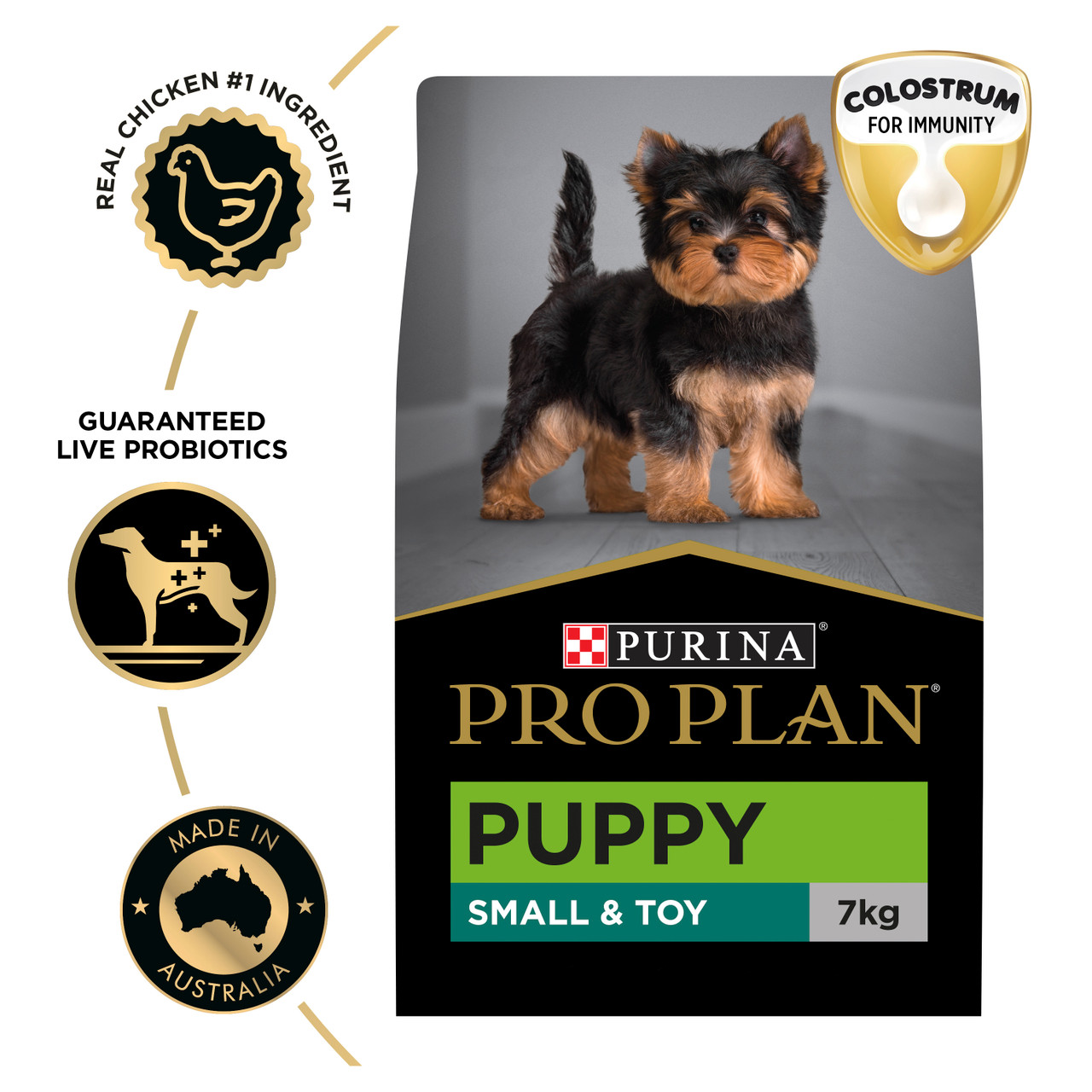 Pro Plan Puppy Small & Toy Breed Chicken Dry Dog Food - Petdirect