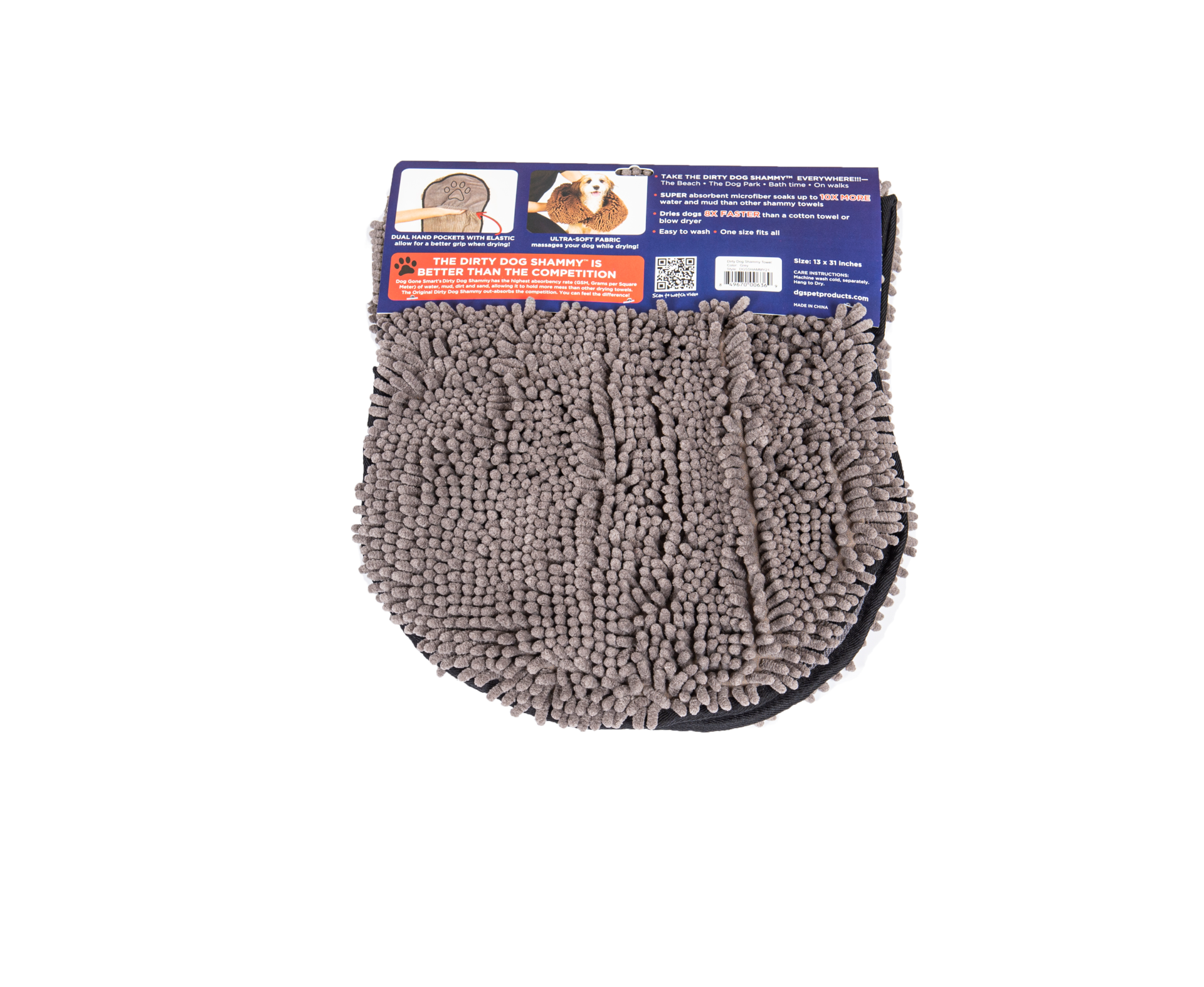 DGS Dirty Pet Shammy Towel for Cats and Dogs - Petdirect