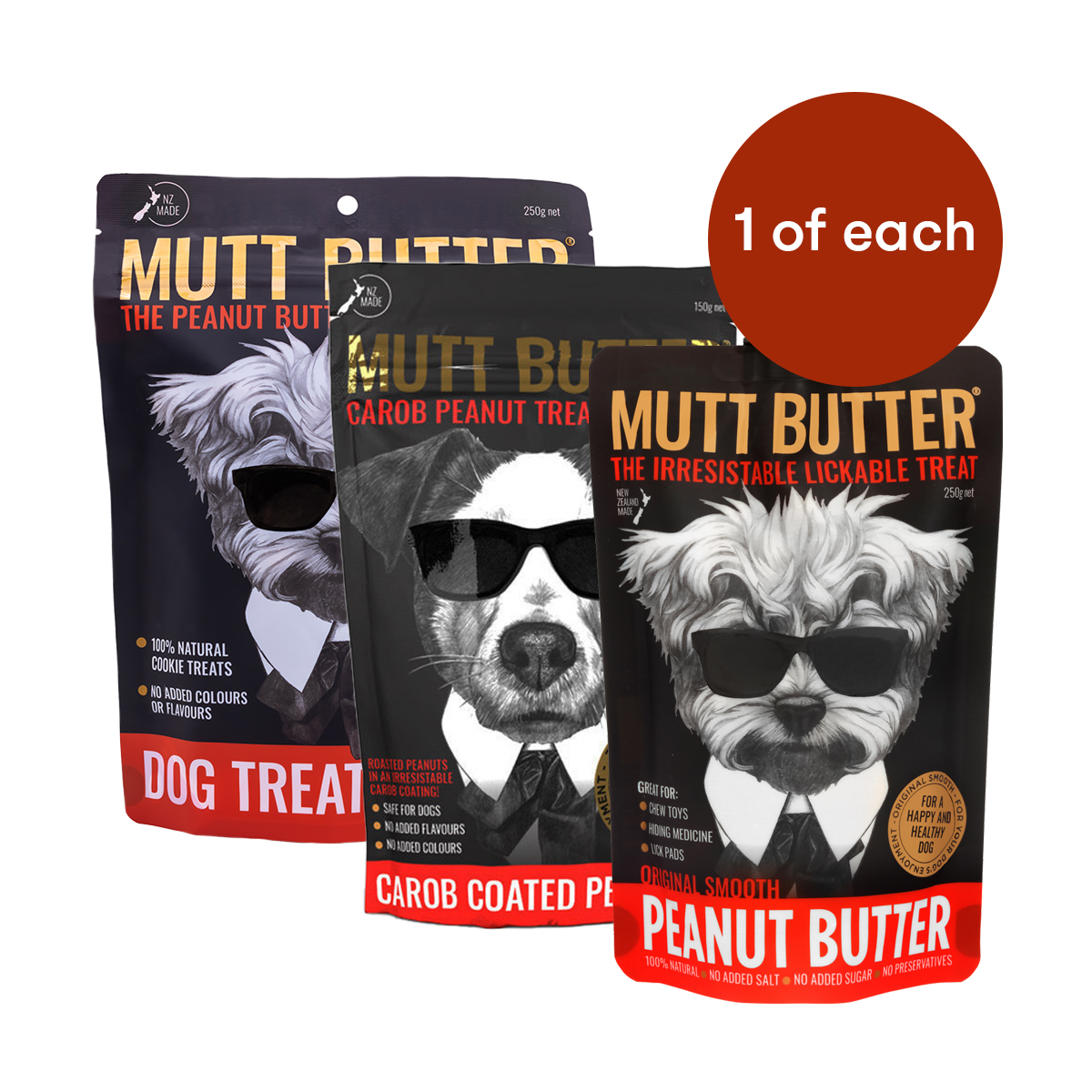 Mutt Butter Mixed Treat Bundle - Pet Direct