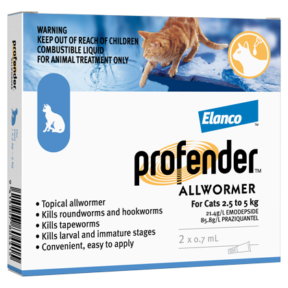 Profender Allwormer for Cats - Pet Direct
