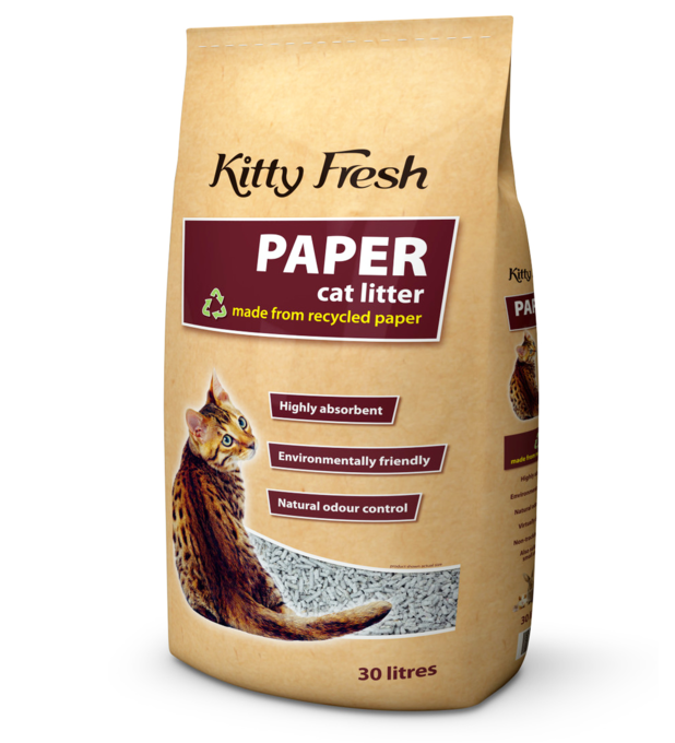 Kitty Fresh Ink Free Paper Cat Litter - Pet Direct