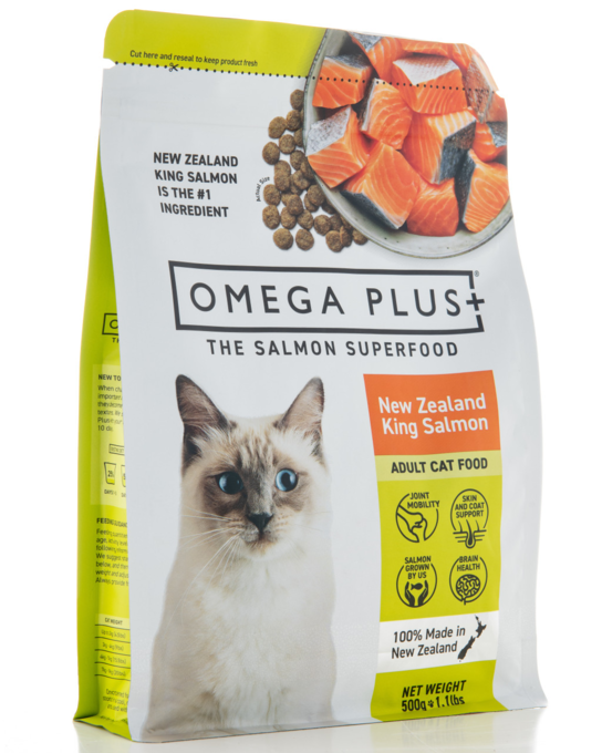 Omega Plus King Salmon Dry Cat Food - Petdirect