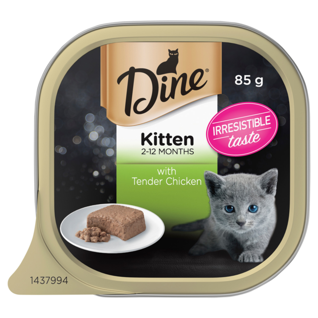 Dine Tender Chicken Kitten Wet Cat Food - Petdirect