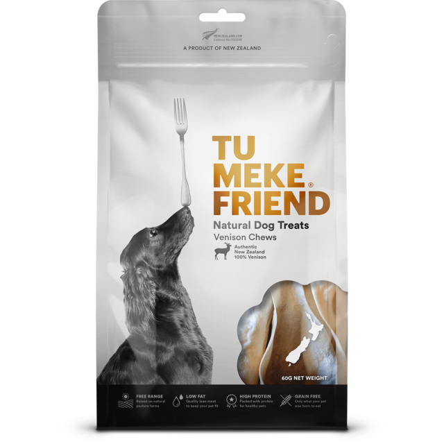 Tu Meke Friend Venison Ear Chews Dog Treats - Petdirect