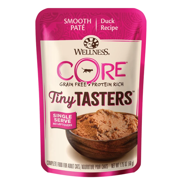 Wellness Core Tiny Tasters Duck Pate Wet Cat Food - Petdirect