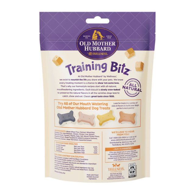 Old Mother Hubbard Bitz Assorted Dog Treats - Petdirect