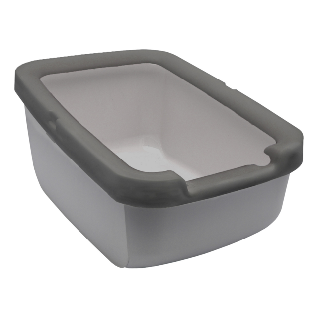 Catit Littershield Rim Cat Litter Tray - Petdirect