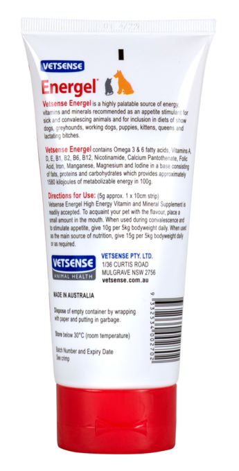 Vetsense Energel - Petdirect