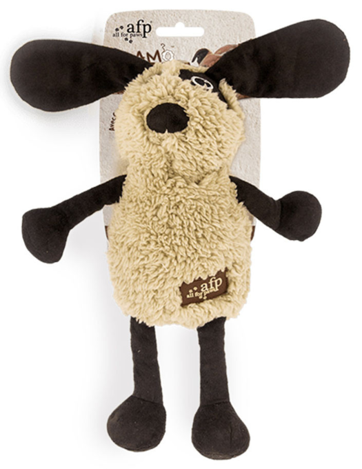 All For Paws Lambswool Squeaky Animal Dog Toy - Petdirect
