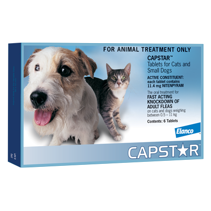 Capstar Cat & Dog Flea Treatment Tablets - Petdirect