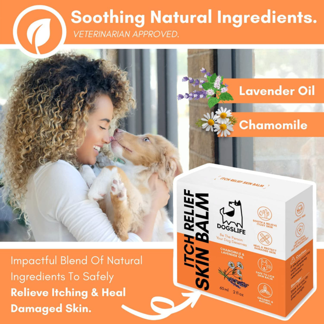 Dogs Life Dog Itch Relief Skin Balm - Petdirect