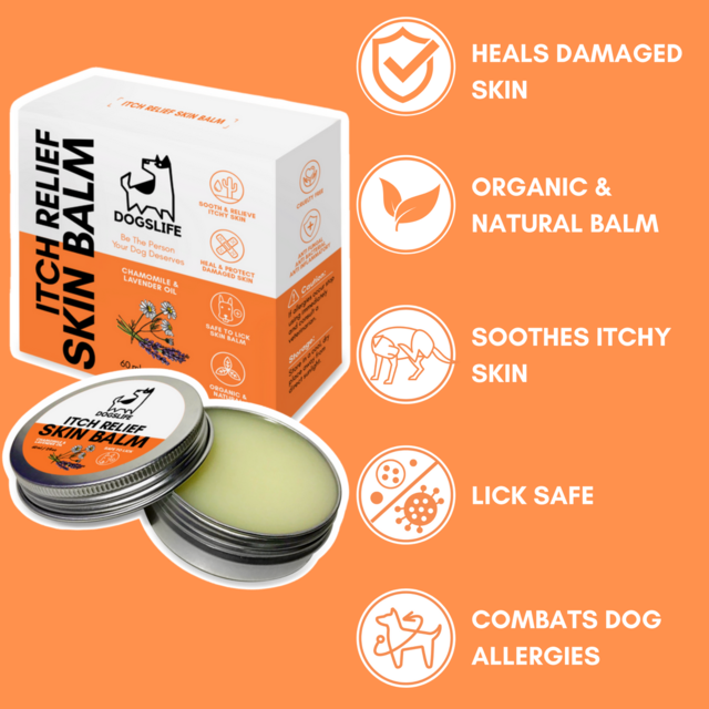 Dogs Life Dog Itch Relief Skin Balm - Petdirect