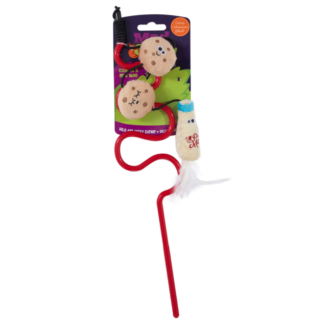 Mad Cat Wacky Wand Milk N' Cookies Cat Toy - Petdirect
