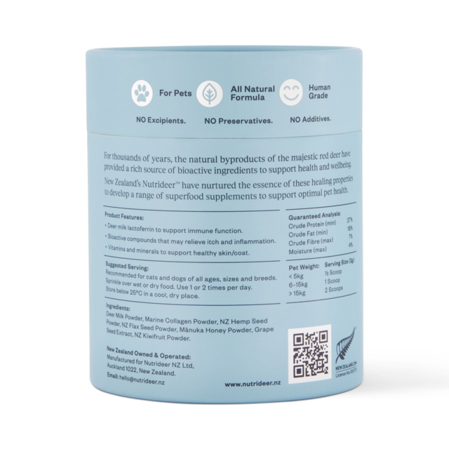 Nutrideer Shine & Glow Premium Pet Powder Supplement - Petdirect