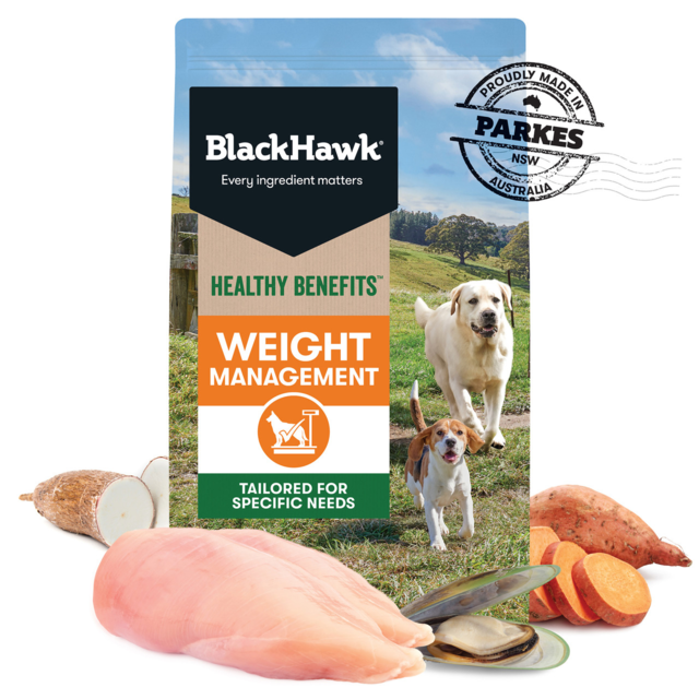 Black Hawk Healthy Benefits Weight Management Dry Dog Food - Petdirect