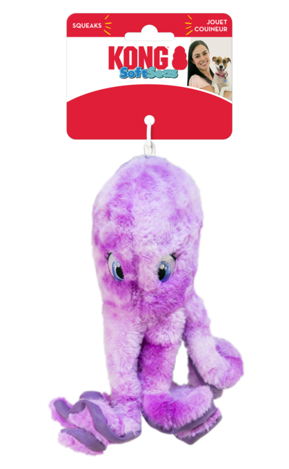 KONG Softseas Octopus Dog Toy - Petdirect