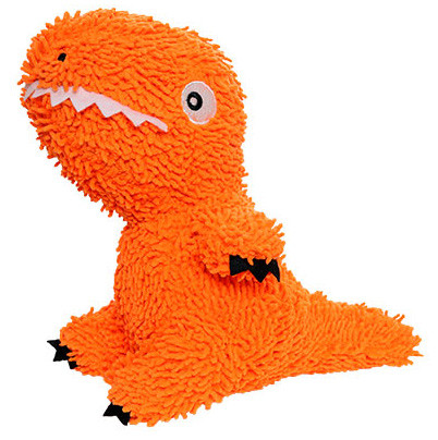 Tuffy Microfiber Ball T Rex Dog Toy - Petdirect