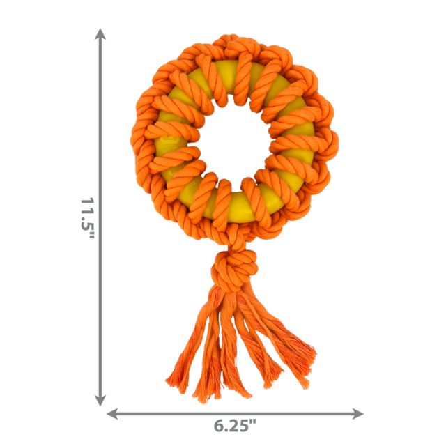 KONG Rope Ringerz Dog Toy - Petdirect