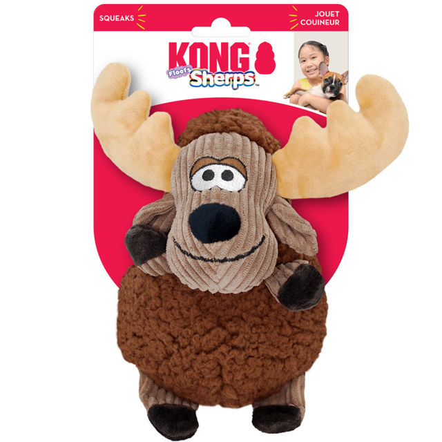 KONG Floofs Big Moose Dog Toy - Petdirect