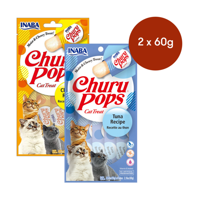 Inaba Churu Pops Mixed Cat Treats - Petdirect