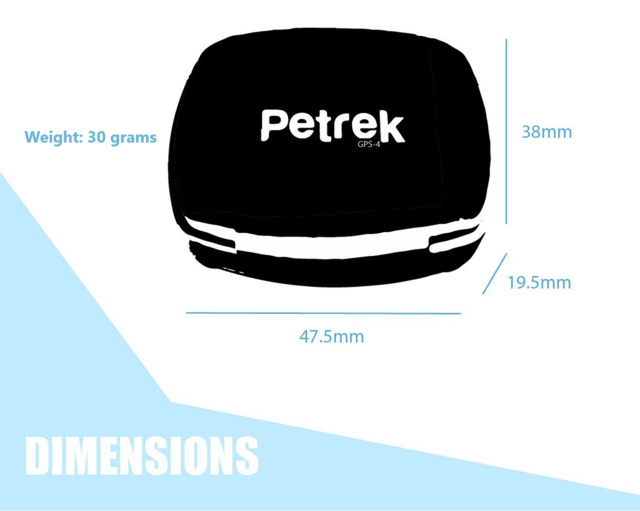 Petrek GPS-4 Pet Tracker - Petdirect