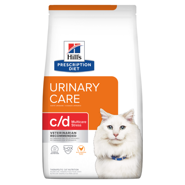 Hill's Prescription Diet c/d Multicare Stress Urinary Care Dry Cat Food ...