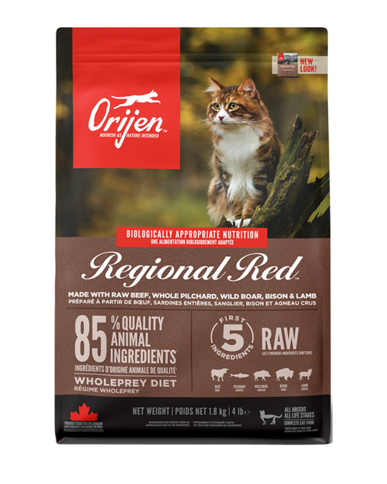 Orijen Regional Red Dry Cat Food - Petdirect