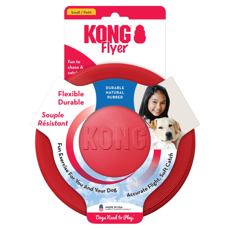 KONG Flyer Frisbee Classic Dog Toy - Petdirect