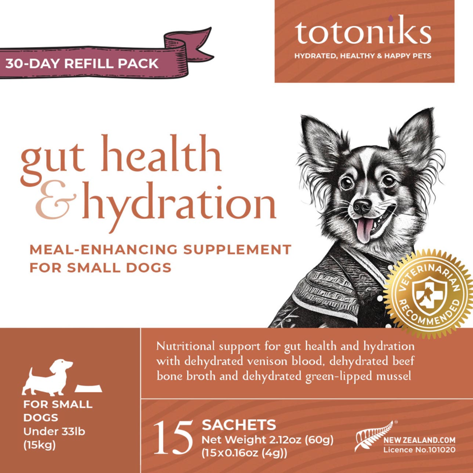 Totoniks Dog Gut Health & Hydration Refill Pack - Petdirect