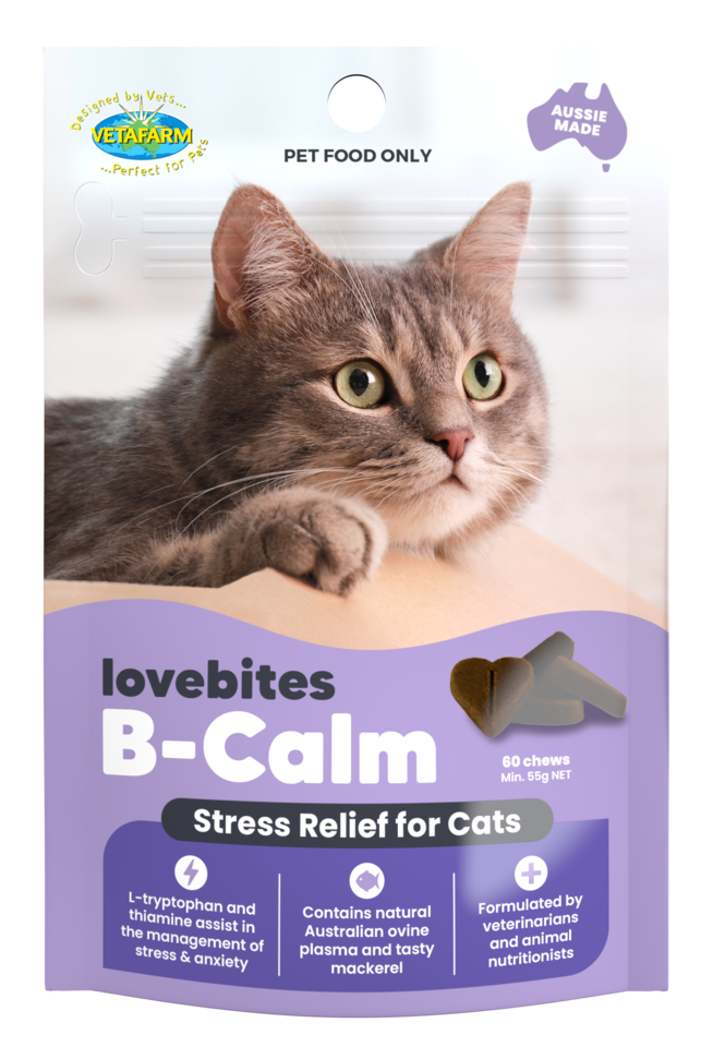 Vetafarm Lovebites B-Calm Cat Calming Chews - Petdirect