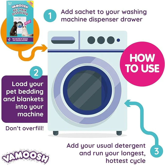 Vamoosh Pet Hair Dissolver - Petdirect