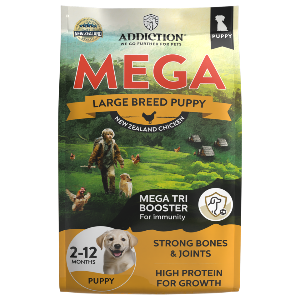 Addiction MEGA Puppy Large Breed Chicken Dry Dog Food - Petdirect