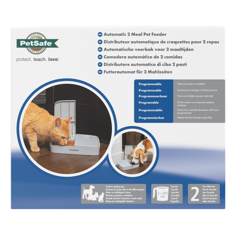PetSafe Automatic 2 Meal Cat and Dog Feeder - Petdirect