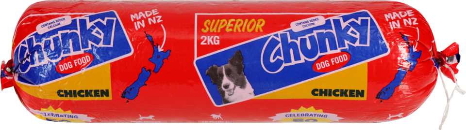 Superior Chunky Chicken Roll Wet Dog Food - Petdirect