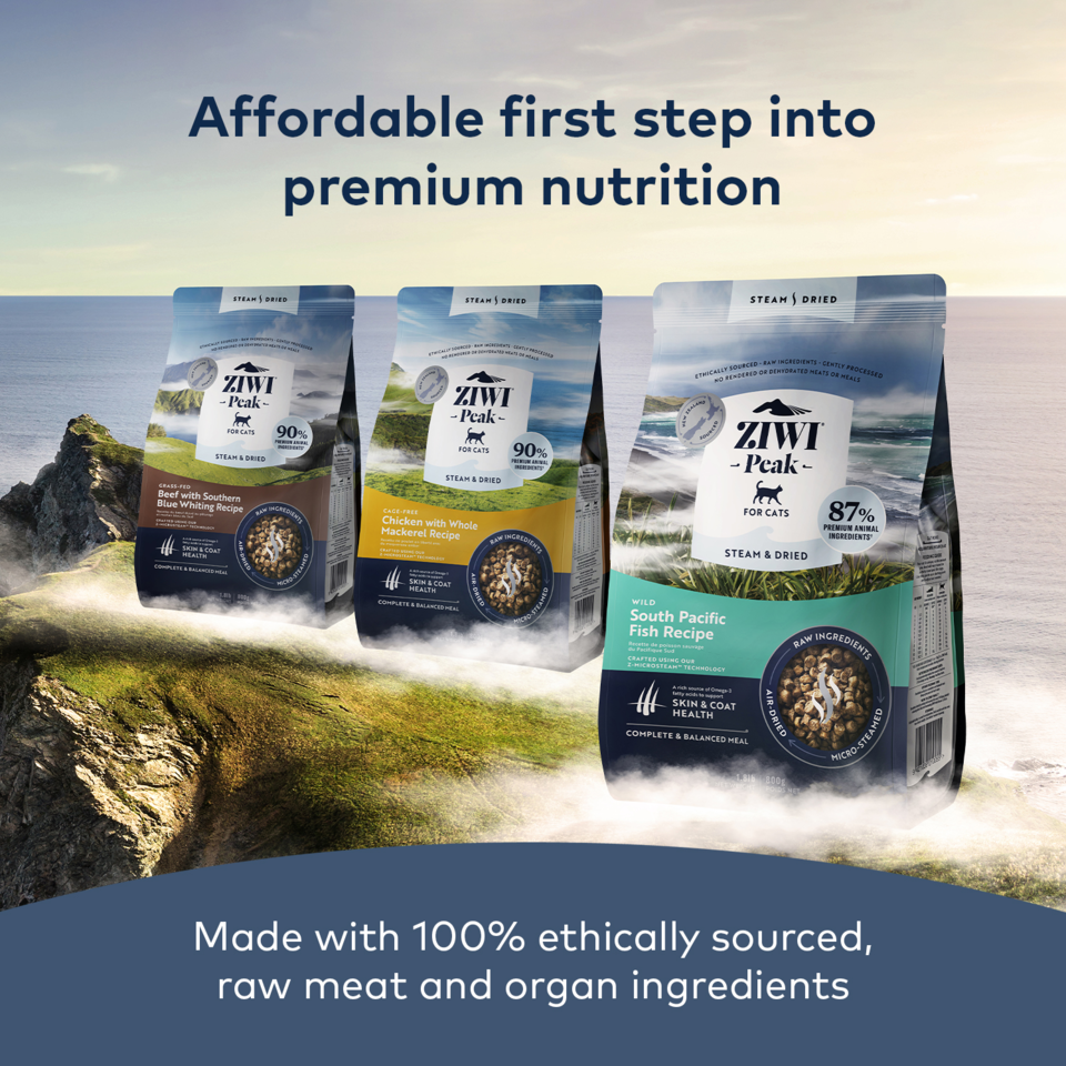 ZIWI Fish Steam & Dried Cat Food - Petdirect