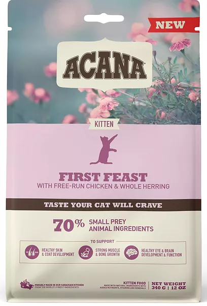 Acana First Feast Dry Kitten Food - Pet Direct